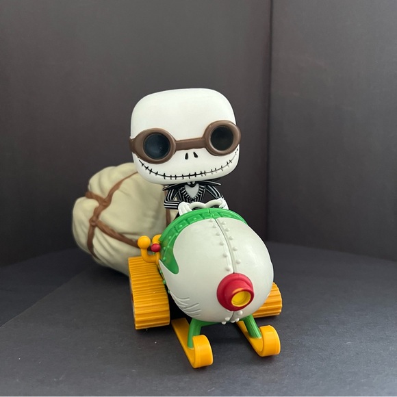 Funko | Other | Pop Rides Super Deluxe Jack Skellington In Snowmobile ...
